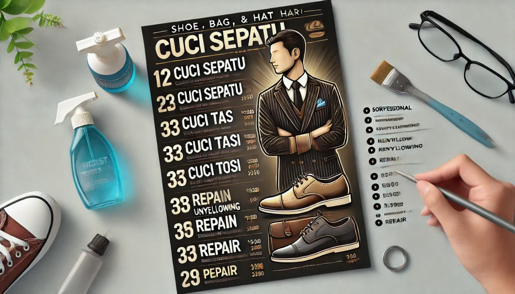 Cara Kerja - Shoes Glow